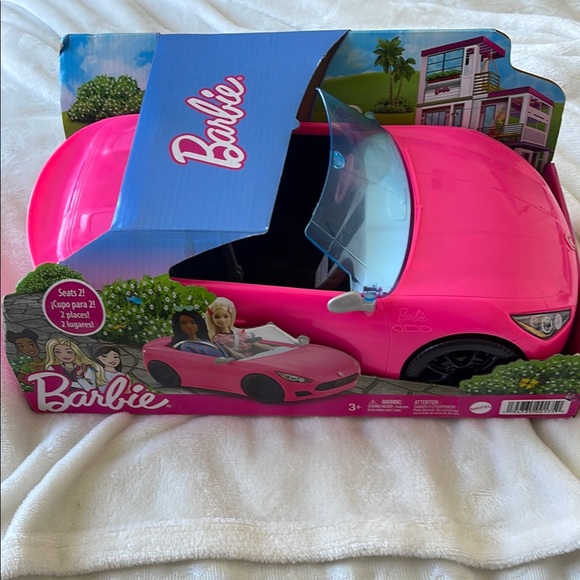 Barbie | Toys | Barbie Pink Convertible Doll Car | Poshmark